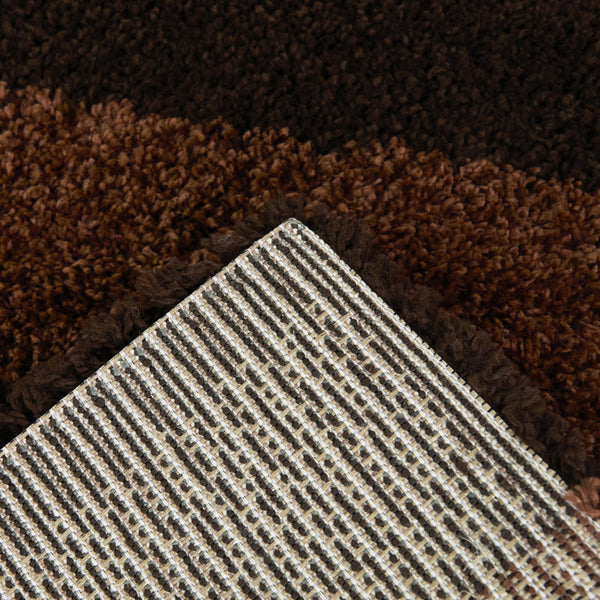 Bruice Striped Shag Area Rug - Balta Rugs