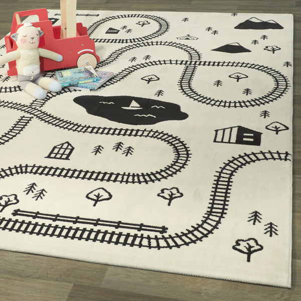 Train Town Kids Area Rug - Balta Rugs