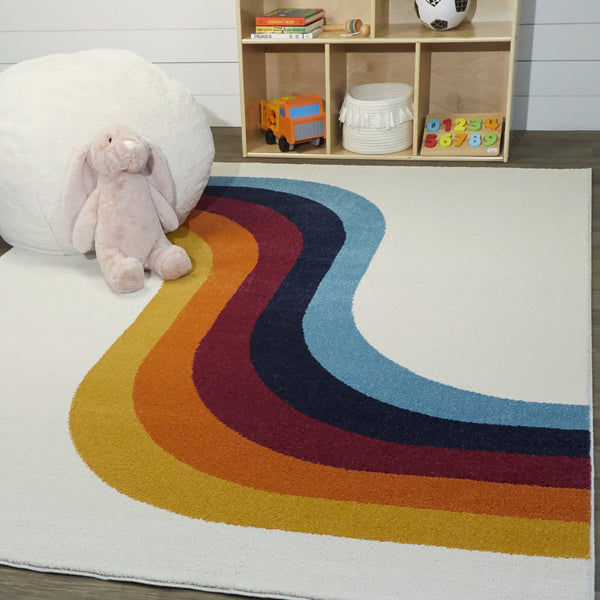 Caroline Kids Rainbow Area Rug - Balta Rugs